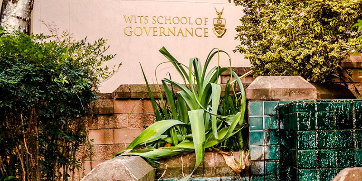 Wits School of Governance | Wits University
